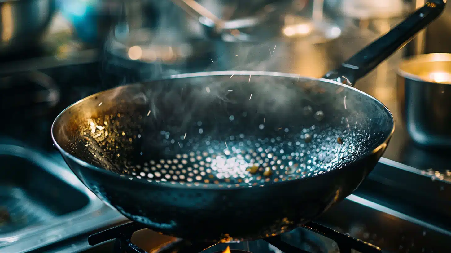 Understanding Chemical Reactions in Seasoning a Wok - Theresa Reviews