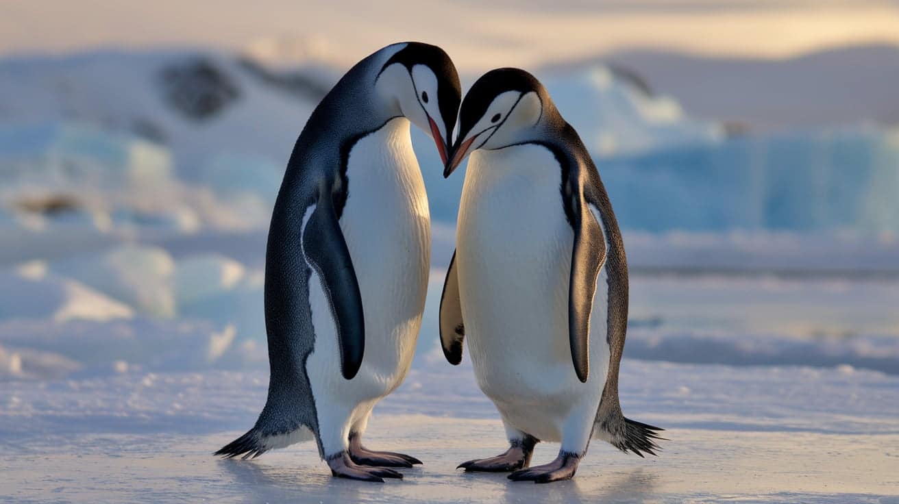 Penguins in Love: Lessons on Partnership and Care - Theresa Reviews
