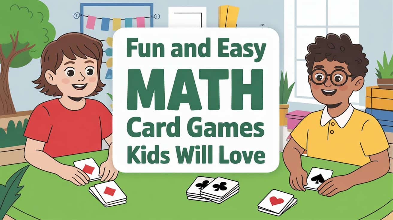 34 Fun and Easy Math Card Games Kids Will Love - Theresa Reviews