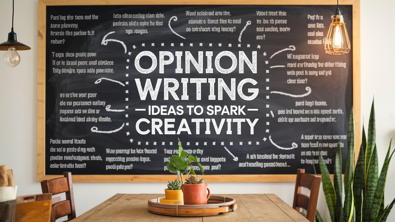 270+ Opinion Writing Ideas to Spark Creativity - Theresa Reviews