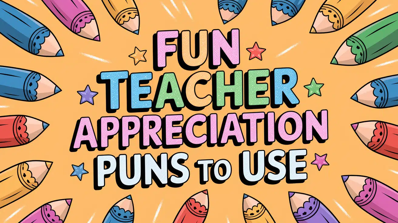 55+ Fun Teacher Appreciation Puns to Use - Theresa Reviews