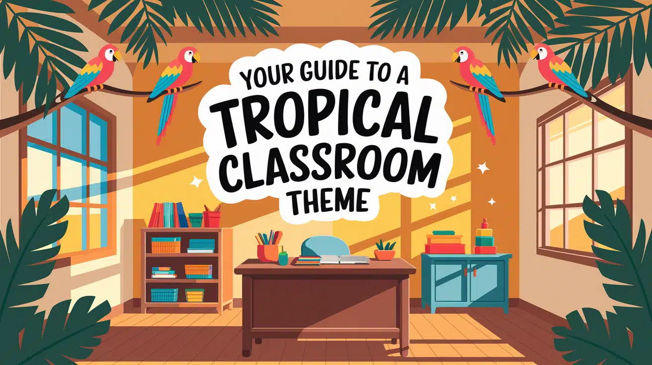 Your Guide to a Fun Tropical Theme Classroom - Theresa Reviews