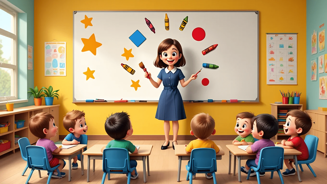 Animated Ideas for Kindergarten Teacher Drawing Activities - Theresa ...